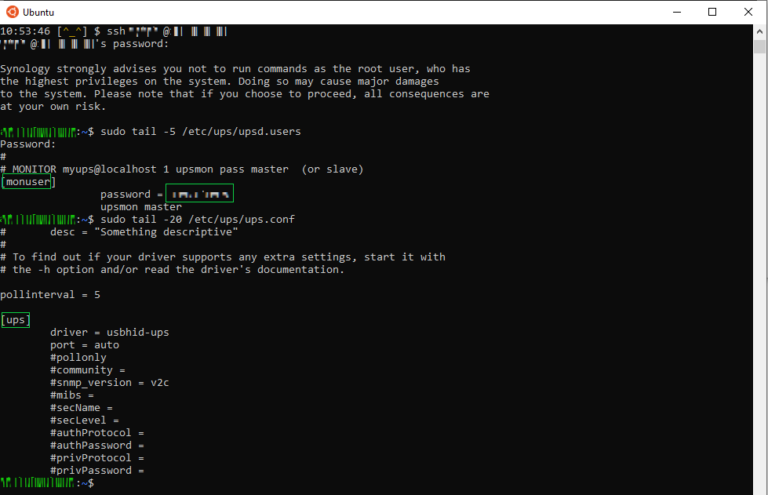 Synology + UPS as NUT Primary – J O H N R A . M E